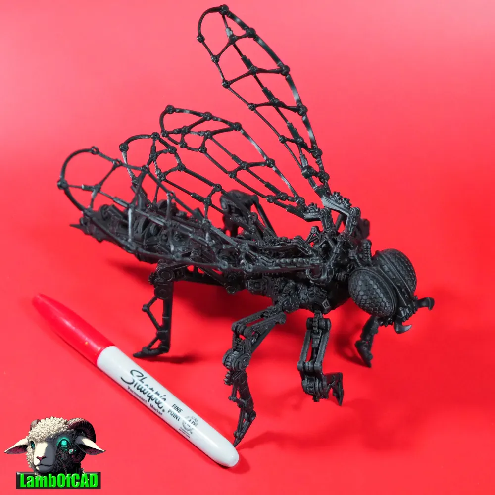 Steampunk Wasp by LambOfCAD MakerWorld: Download Free 3D Models