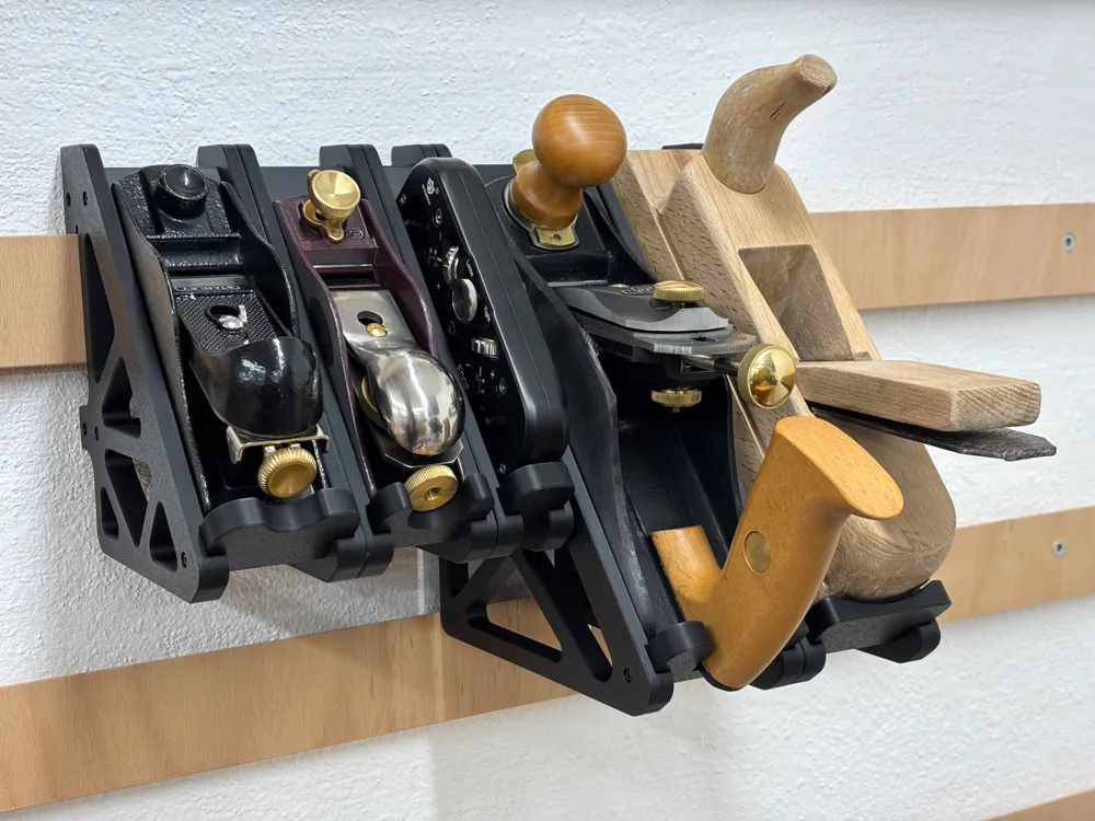 Wooden Planer (L) - Planer Modular Storage System - Free 3D Print Model ...