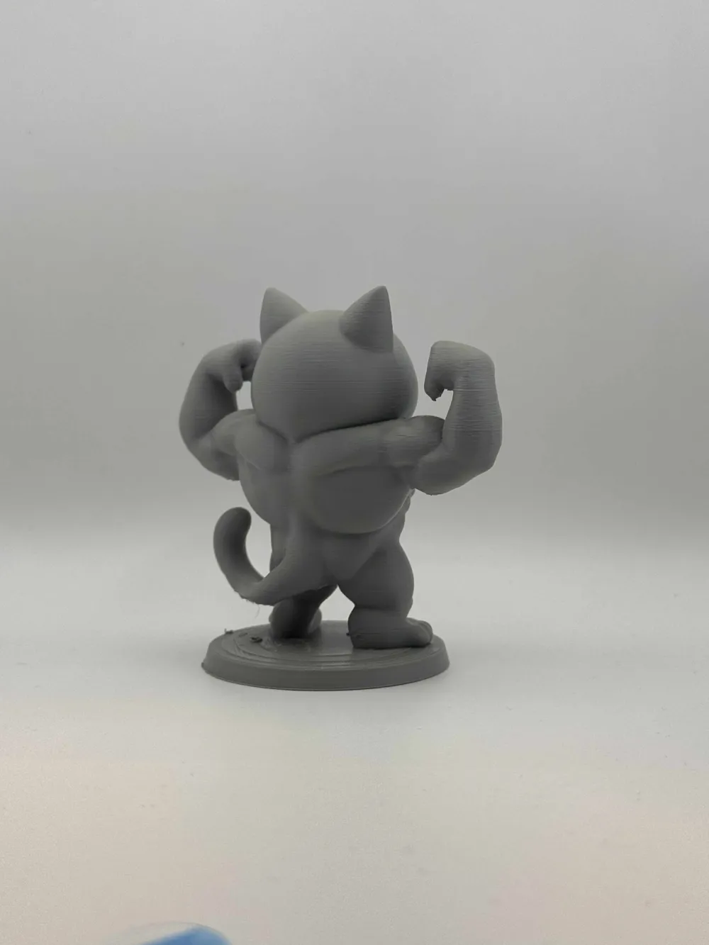 Sigma Cat V2 – Muscular Chibi Cat Figurine by humilak MakerWorld ...