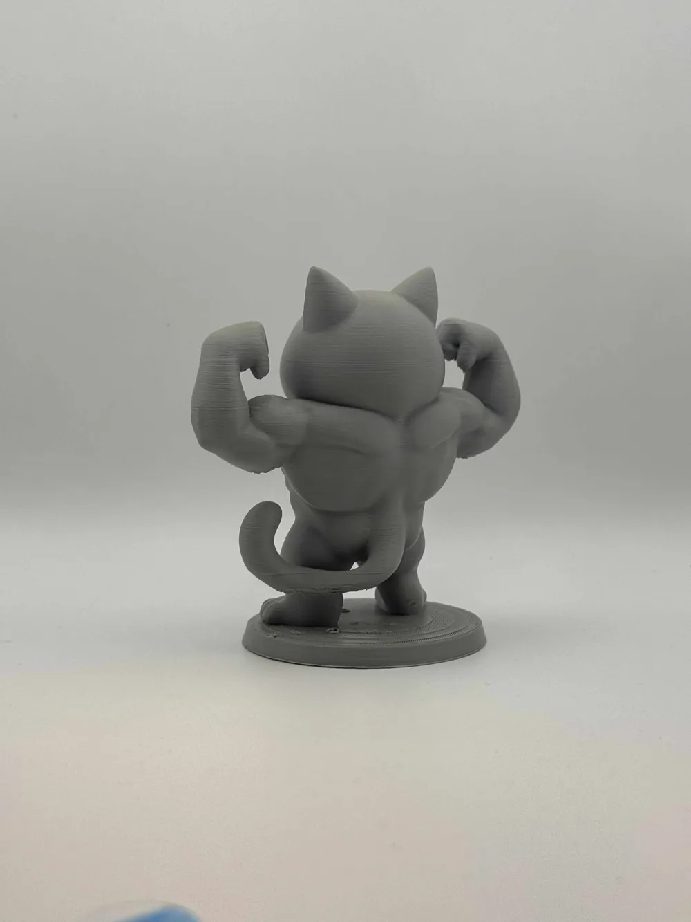 Sigma Cat V2 – Muscular Chibi Cat Figurine by humilak MakerWorld ...