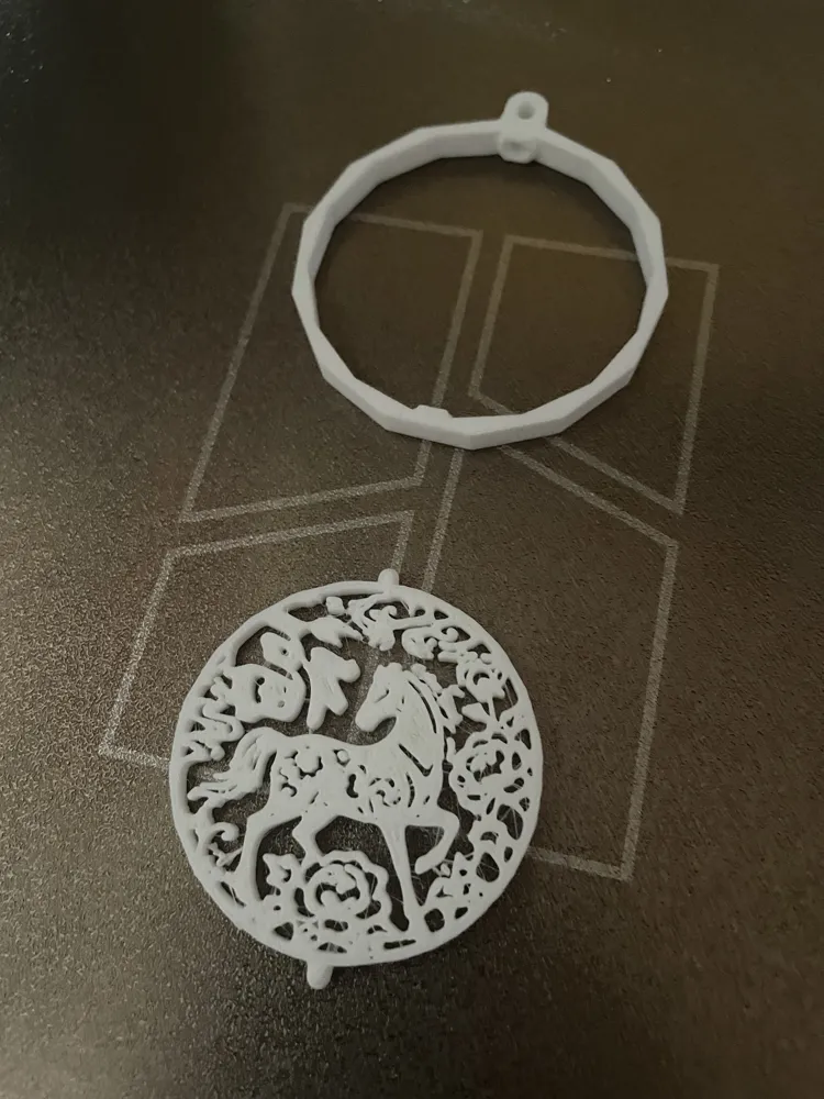 Chinese New Year House Key chain - Free 3D Print Model - MakerWorld