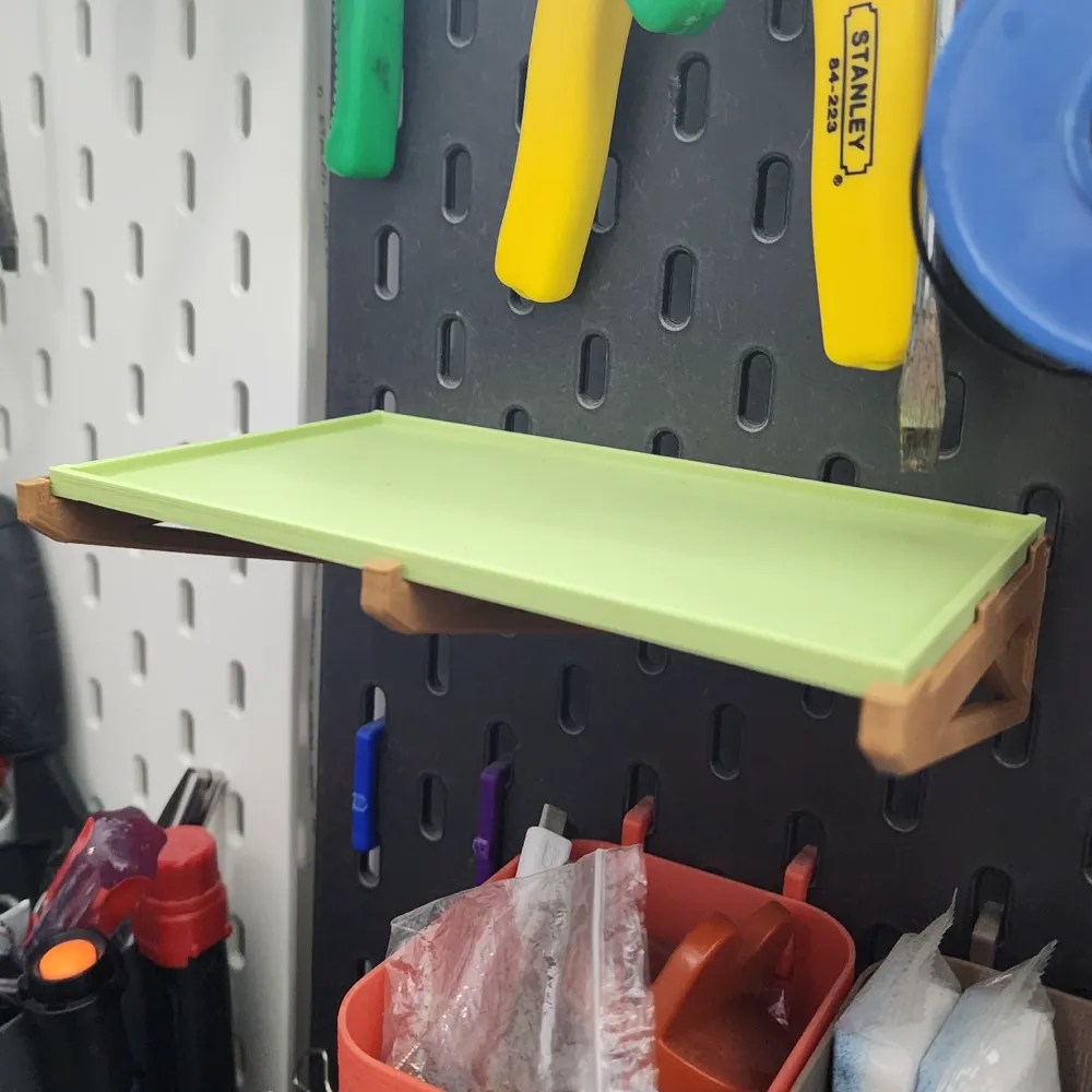 Mini Shelf Skadis ikea hanger by TriDee Design - MakerWorld