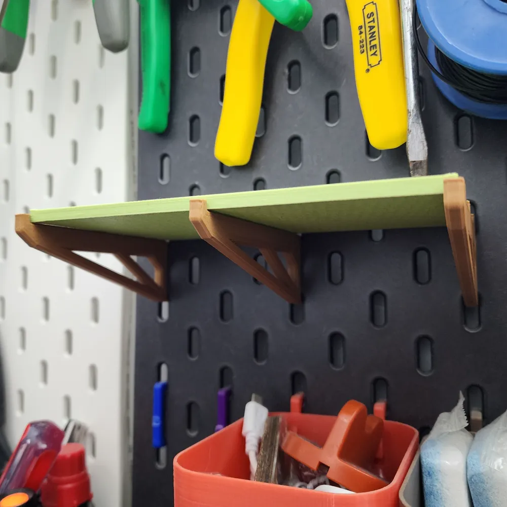 Mini Shelf Skadis ikea hanger by TriDee Design - MakerWorld