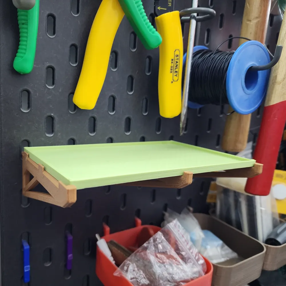 Mini Shelf Skadis ikea hanger by TriDee Design - MakerWorld