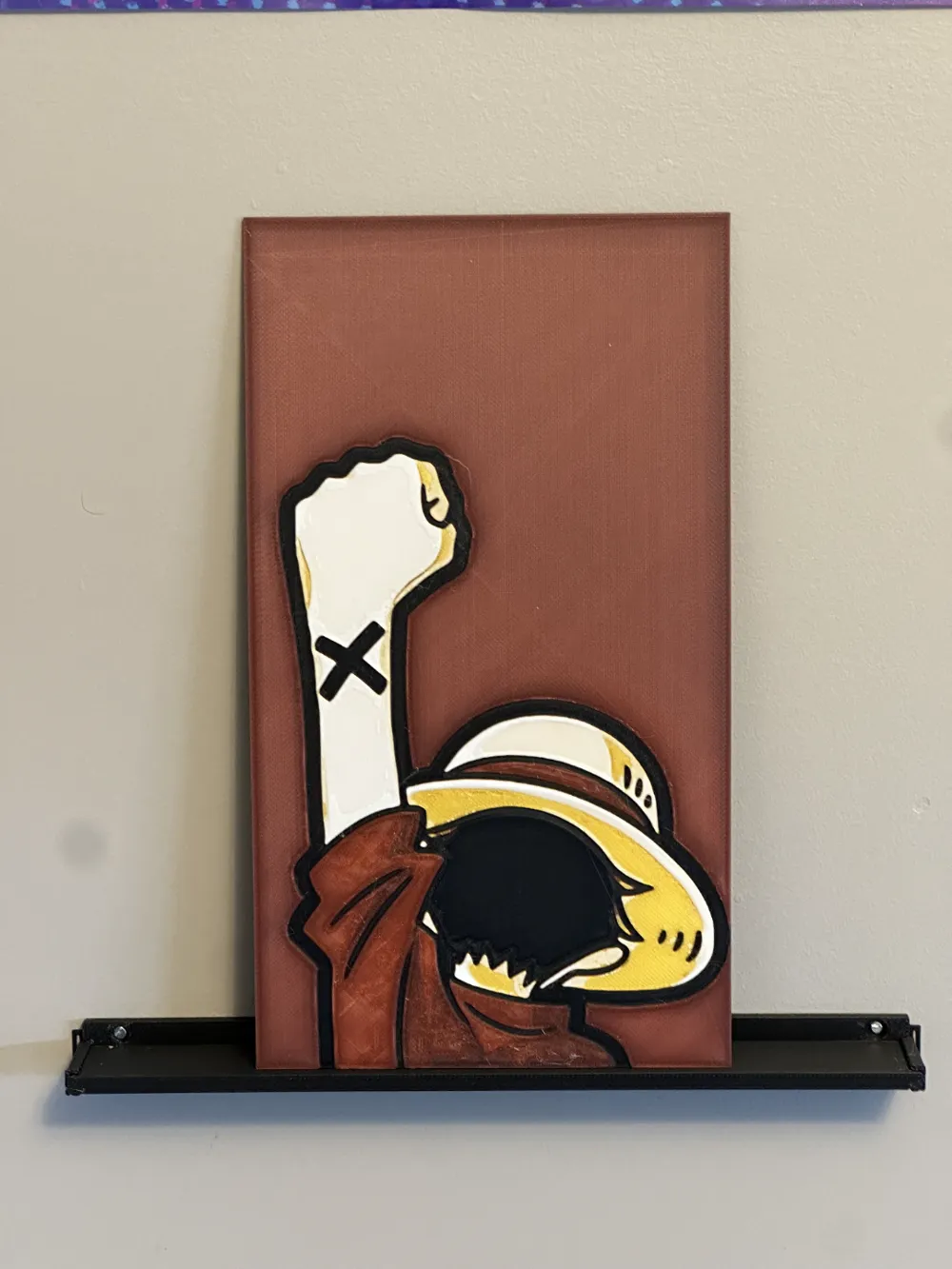 Luffy Alabasta - 4 color Hueforge by D - MakerWorld