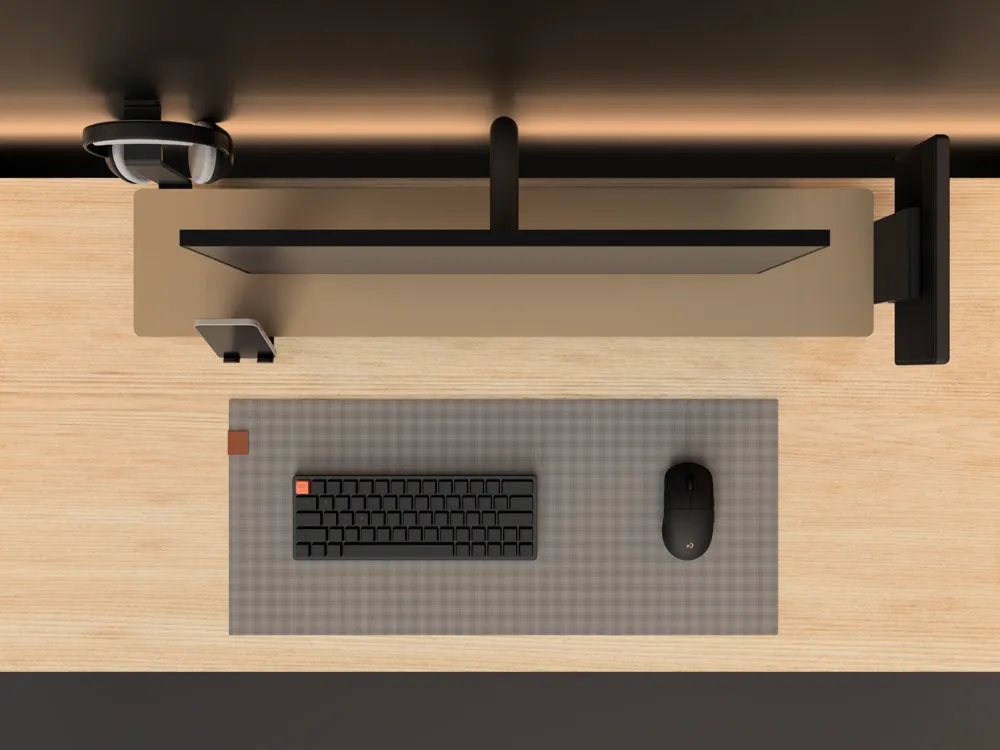 Modular Desk Shelf Fully Printed • Screwable Addon by Robota MakerWorld ...