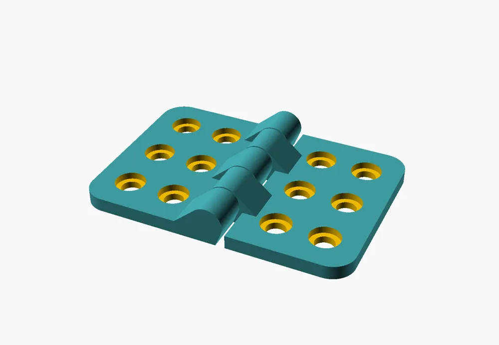 Customizable Hinge by Nagy MakerWorld: Download Free 3D Models