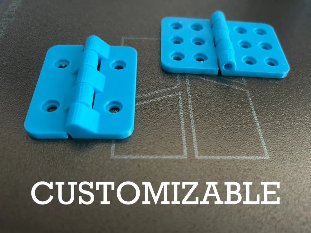 Customizable Hinge by Nagy MakerWorld: Download Free 3D Models