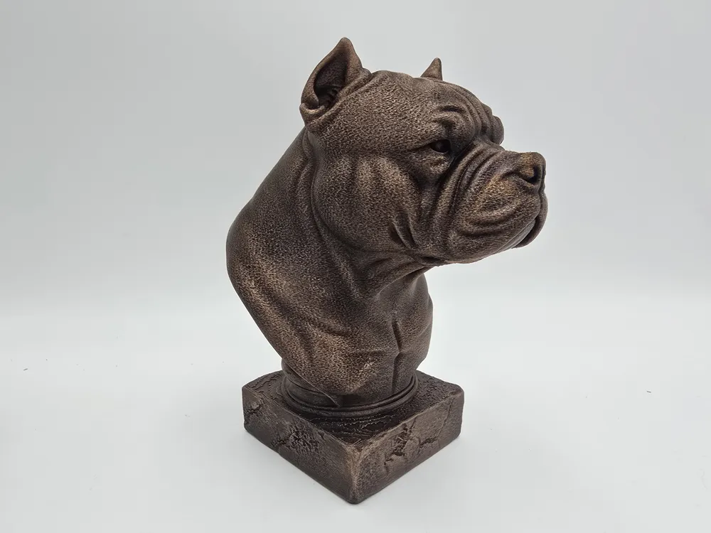 AMERICAN BULLY BUST - Free 3D Print Model - MakerWorld