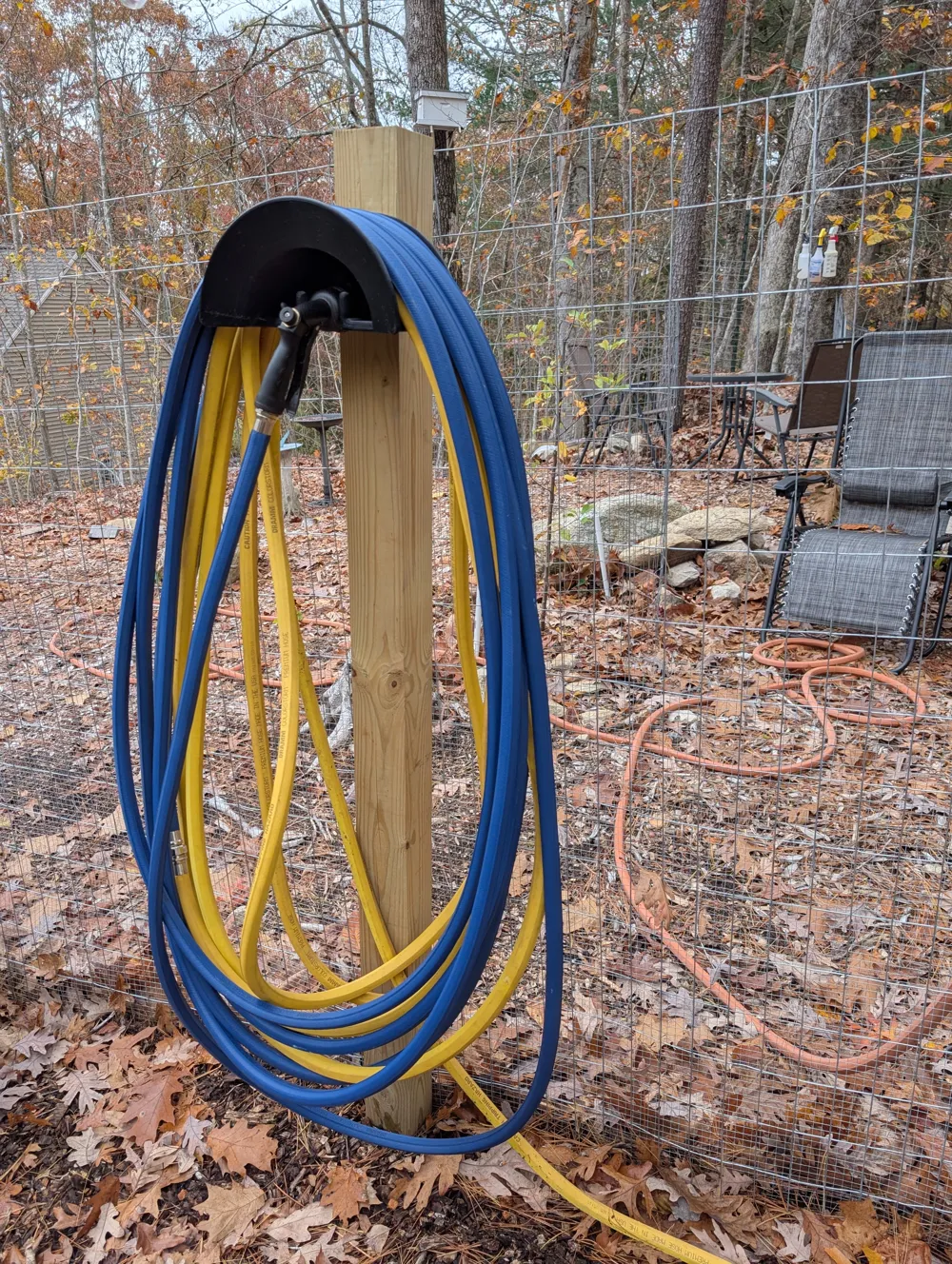 Garden Hose Reel Hanger - Post/Wall Mount - Free 3D Print Model ...