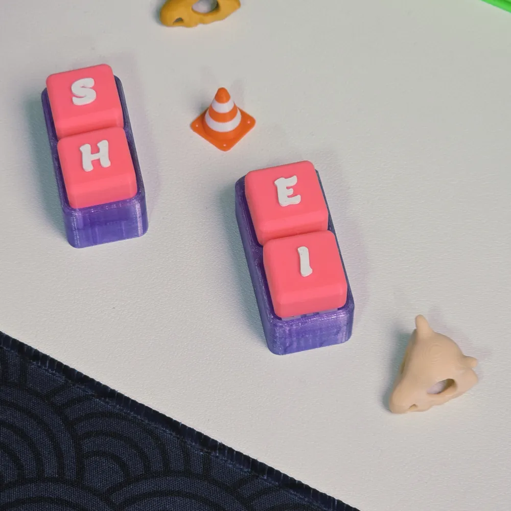 FIDGET CLICKER ALPHABET AND MORE - ATMA FONT - Free 3D Print Model ...