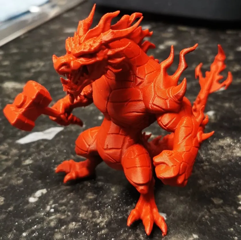 Dragon Sin of Wrath - Free 3D Print Model - MakerWorld
