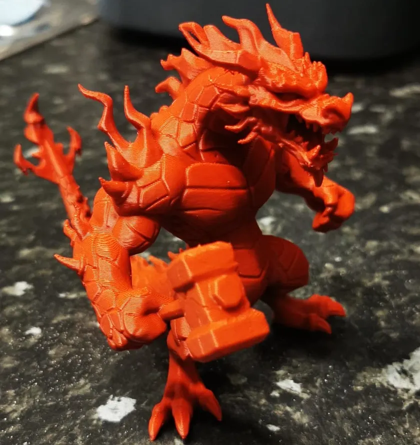 Dragon Sin of Wrath - Free 3D Print Model - MakerWorld