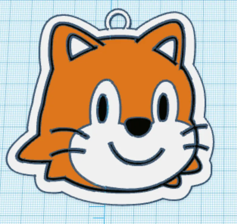 Scratch Jr. Keychain by albeberlor - MakerWorld