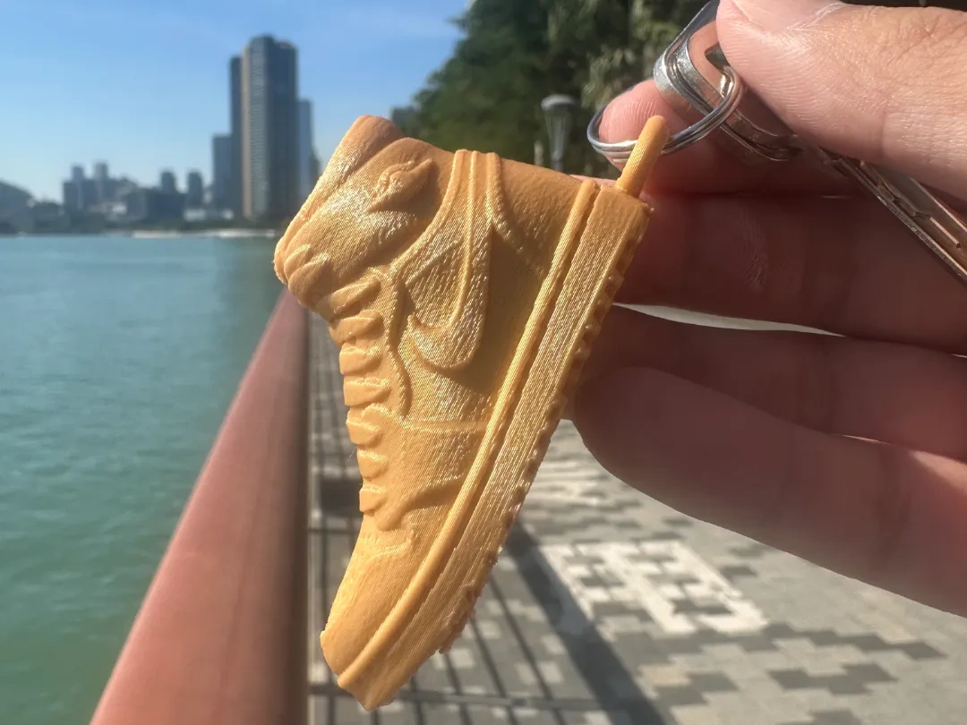 High-precision AJ1 keychain (solid color version) by JL3Dprint - MakerWorld