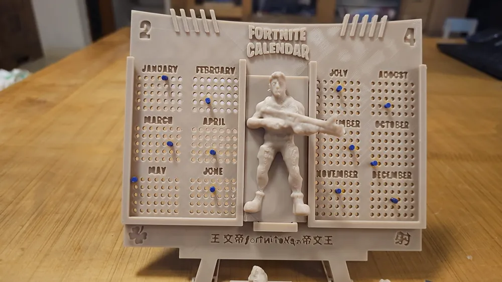 Fortnite events calendar by MagnetDanny - MakerWorld