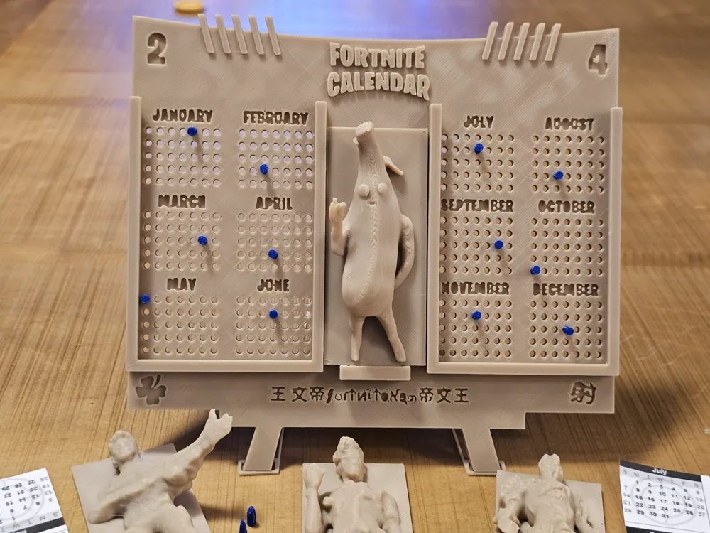 Fortnite events calendar by MagnetDanny - MakerWorld