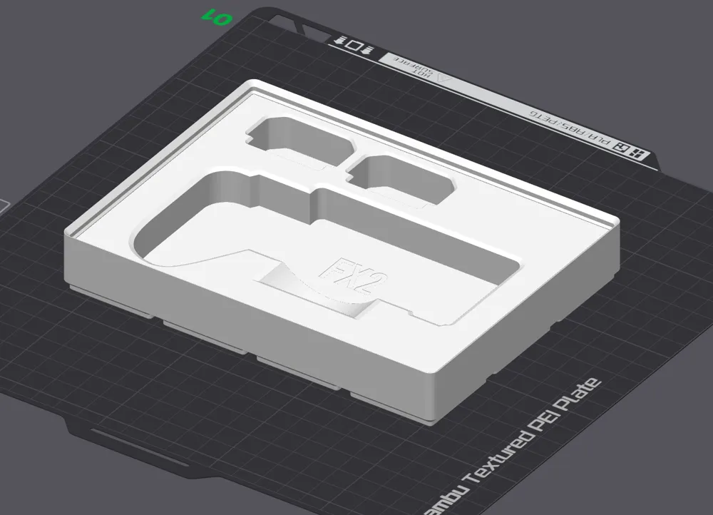 SONY FX2 Gridfinity Tray - Free 3D Print Model - MakerWorld