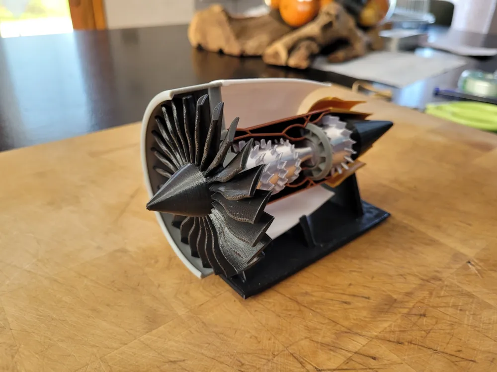 Build Your Own Jet Engine ReModel by R0S3N MakerWorld: Download Free 3D ...