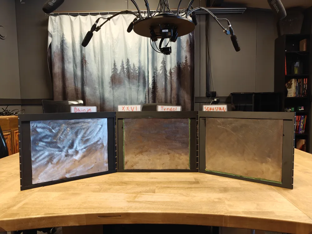 Magnetic DM / GM Screen with initiative trackers - Free 3D Print Model ...