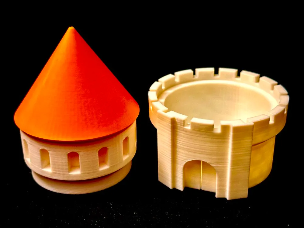 Castle Soda Can Holder by DWdesigns - MakerWorld