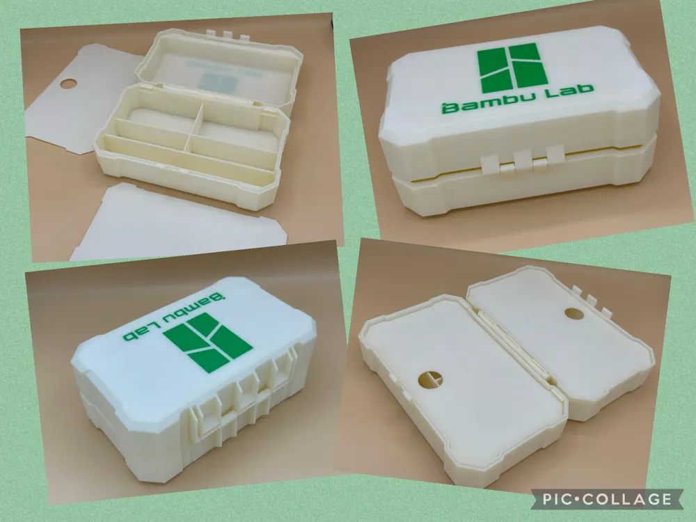 "Print-in-place" Bambu Lab Bento Box / Brotdose Easy and Customizable ...