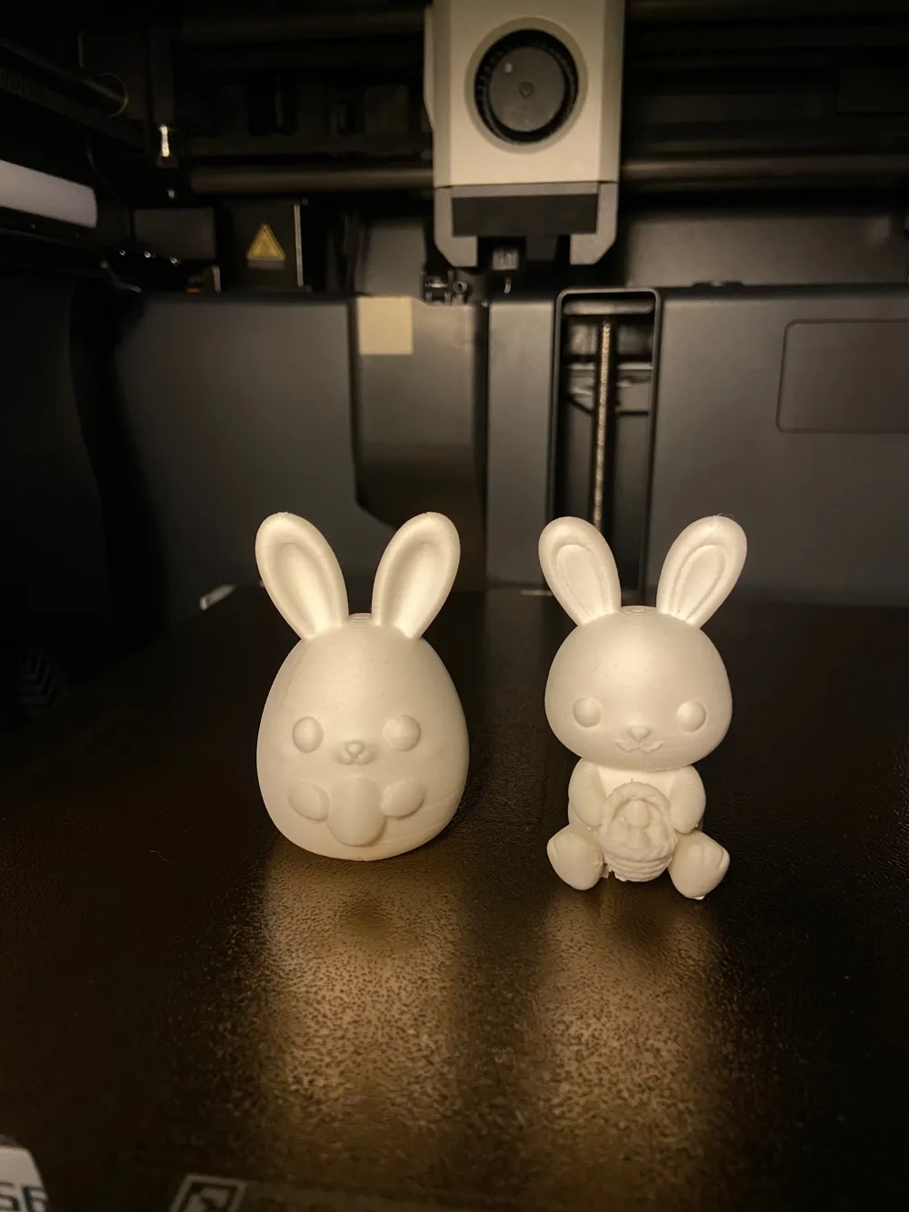 EASTER BUNNY DUO - Ultra Fast Print (1h) - Free 3D Print Model - MakerWorld
