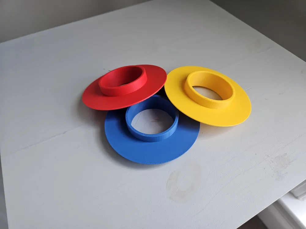 Filament Roll Stacking Adapter for Bambu Lab Rolls - Free 3D Print ...