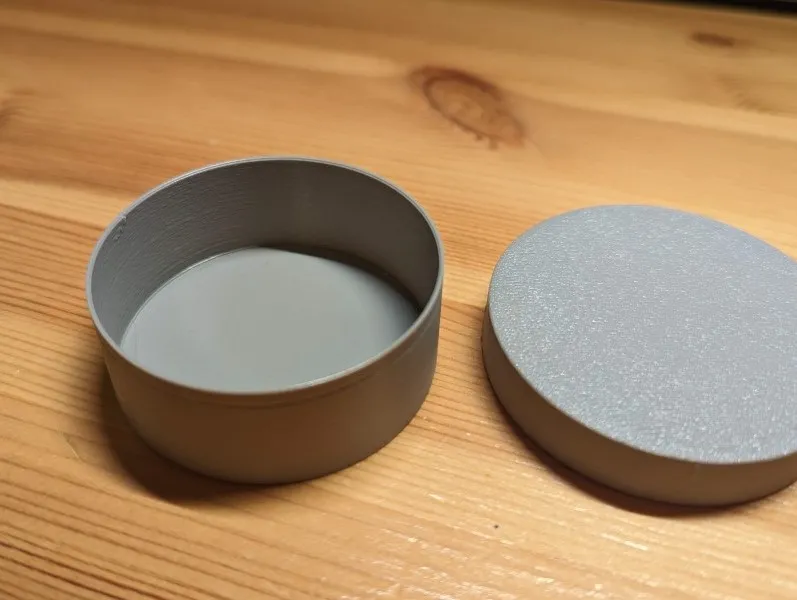 Storage Container with Lid - 20mm Tall by Ken Mills - MakerWorld