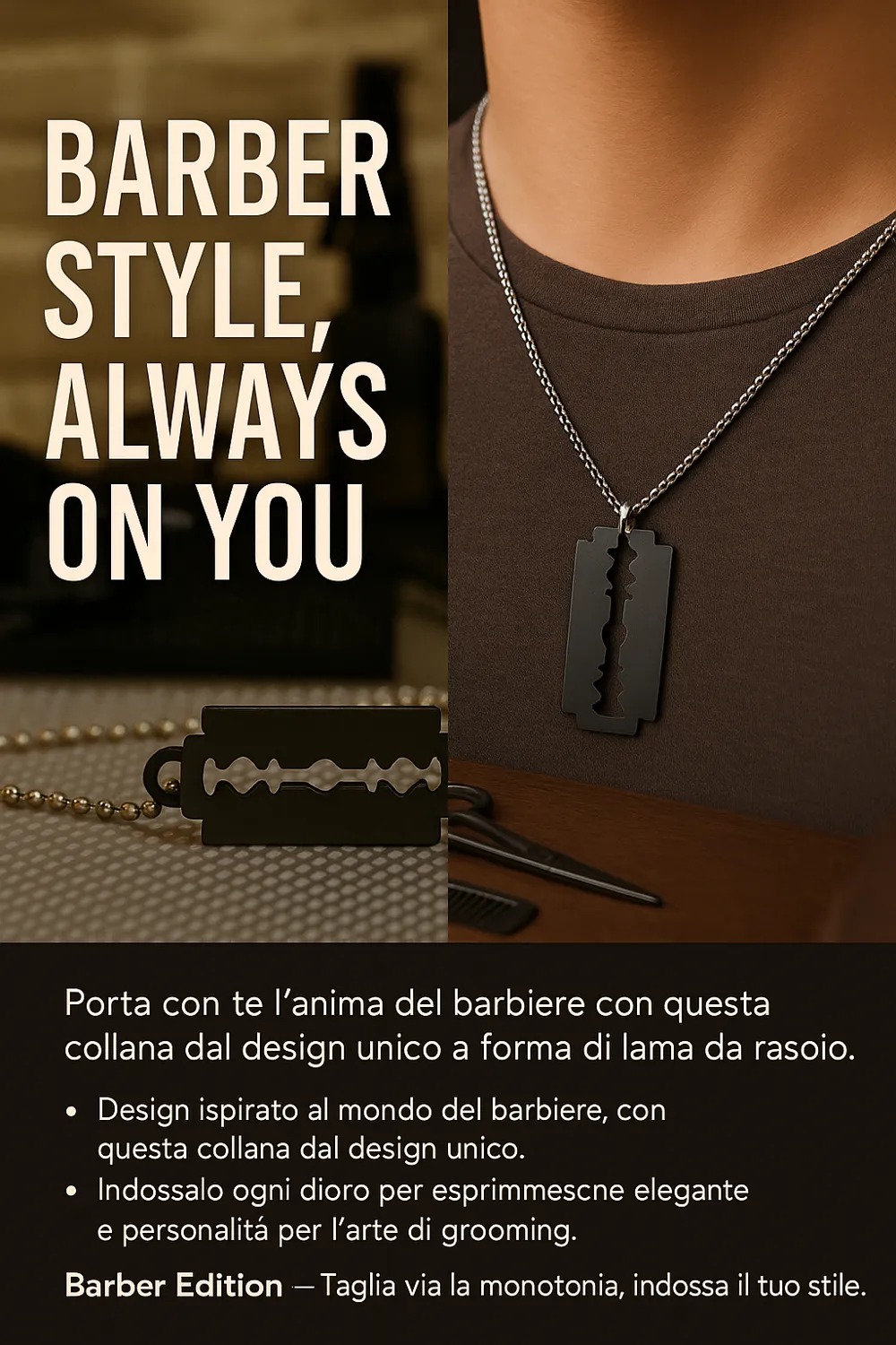 Barber-Stil Armbänder & Halsketten – Kostenloses 3D-Druckmodell ...