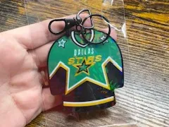 Dallas Stars Hockey keychain - Free 3D Print Model - MakerWorld