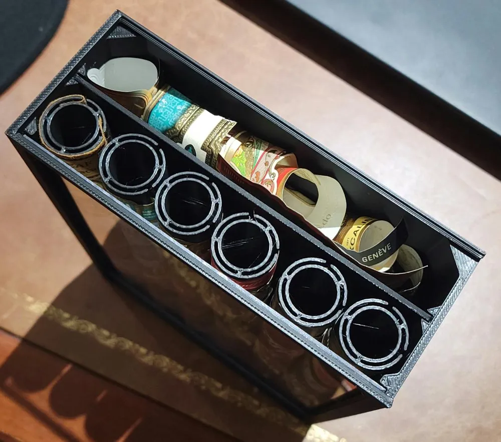 Cigar label display box - Free 3D Print Model - MakerWorld