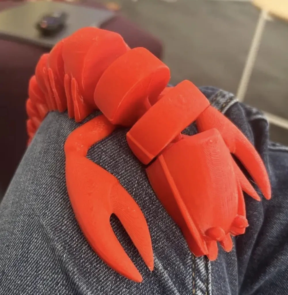 Articulated Lobster by DamienFremont - Free 3D Print Model - MakerWorld