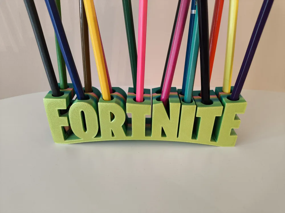 Fortnite pen holder by sevenlives MakerWorld: Download Free 3D Models