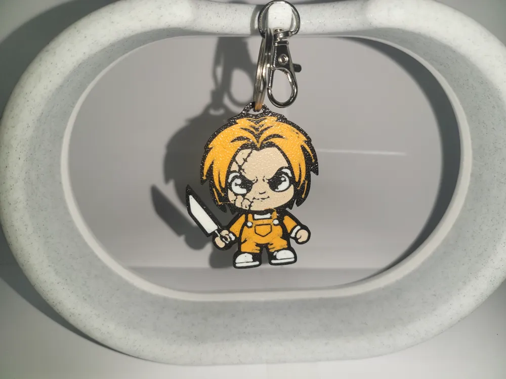 Cute killer keychain - Free 3D Print Model - MakerWorld