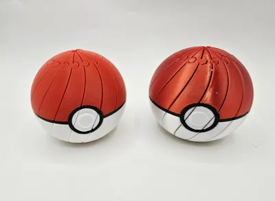 Pokéball Twist Fidget - Free 3D Print Model - MakerWorld