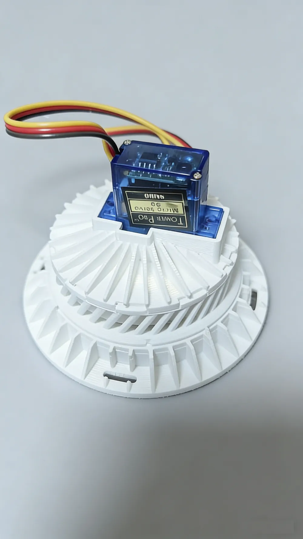 SG90 servo gimbal 360-degree base - Free 3D Print Model - MakerWorld