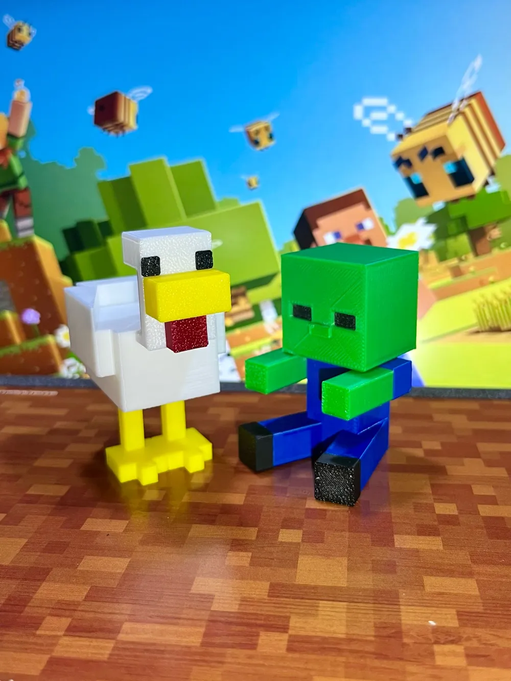 Chicken Jockey Minecraft by Yoo1810 MakerWorld: Download Free 3D Models