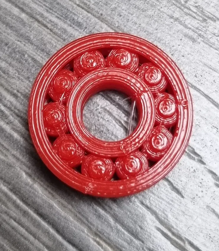 ball bearing snap of support (print in place) by Arjen - MakerWorld