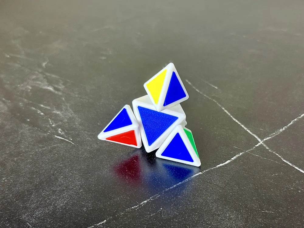 2x2 Pyramid Puzzle (Full 3D Printed) - Free 3D Print Model - MakerWorld