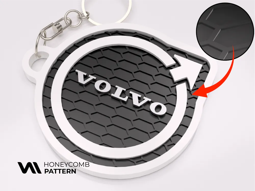 Volvo Keychain by VISMOND GROUP MakerWorld: Download Free 3D Models