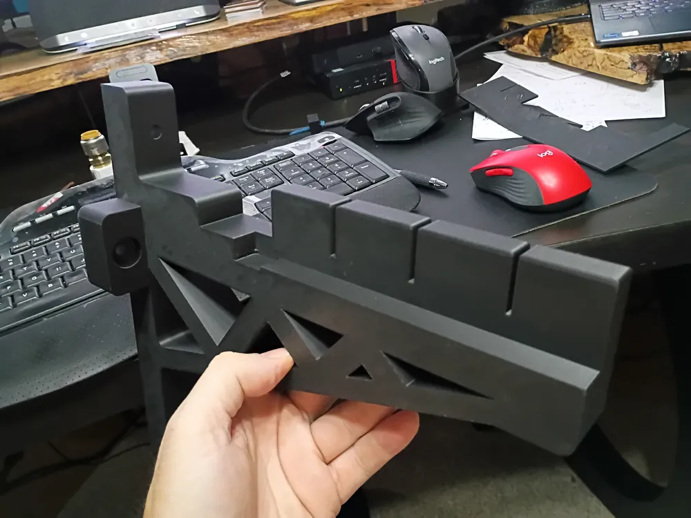 OCD HD AMS Wall Mount Bracket - Free 3D Print Model - MakerWorld