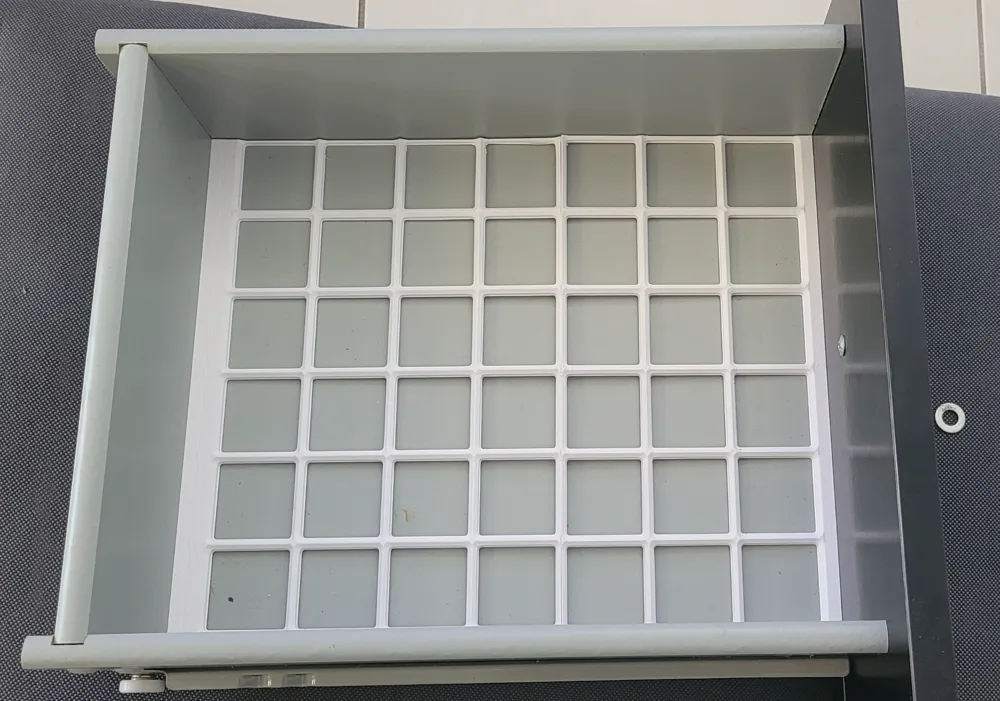 Gridfinity Plate for older Kallax draw 251x310 Remixed by JD-Printz ...