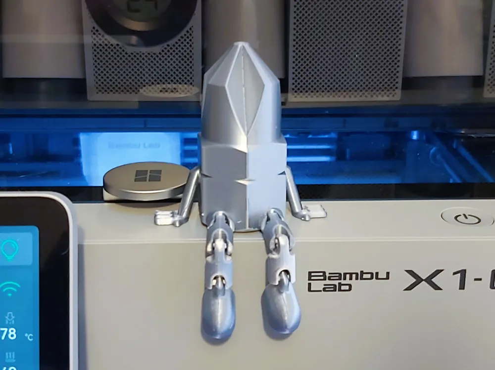 Phillips Hex Bit articulated flexi legs - Buddy by MadeAs 3D Designs ...