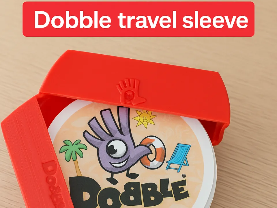 Dobble Travel case - also for Dobble H2O - Free 3D Print Model - MakerWorld
