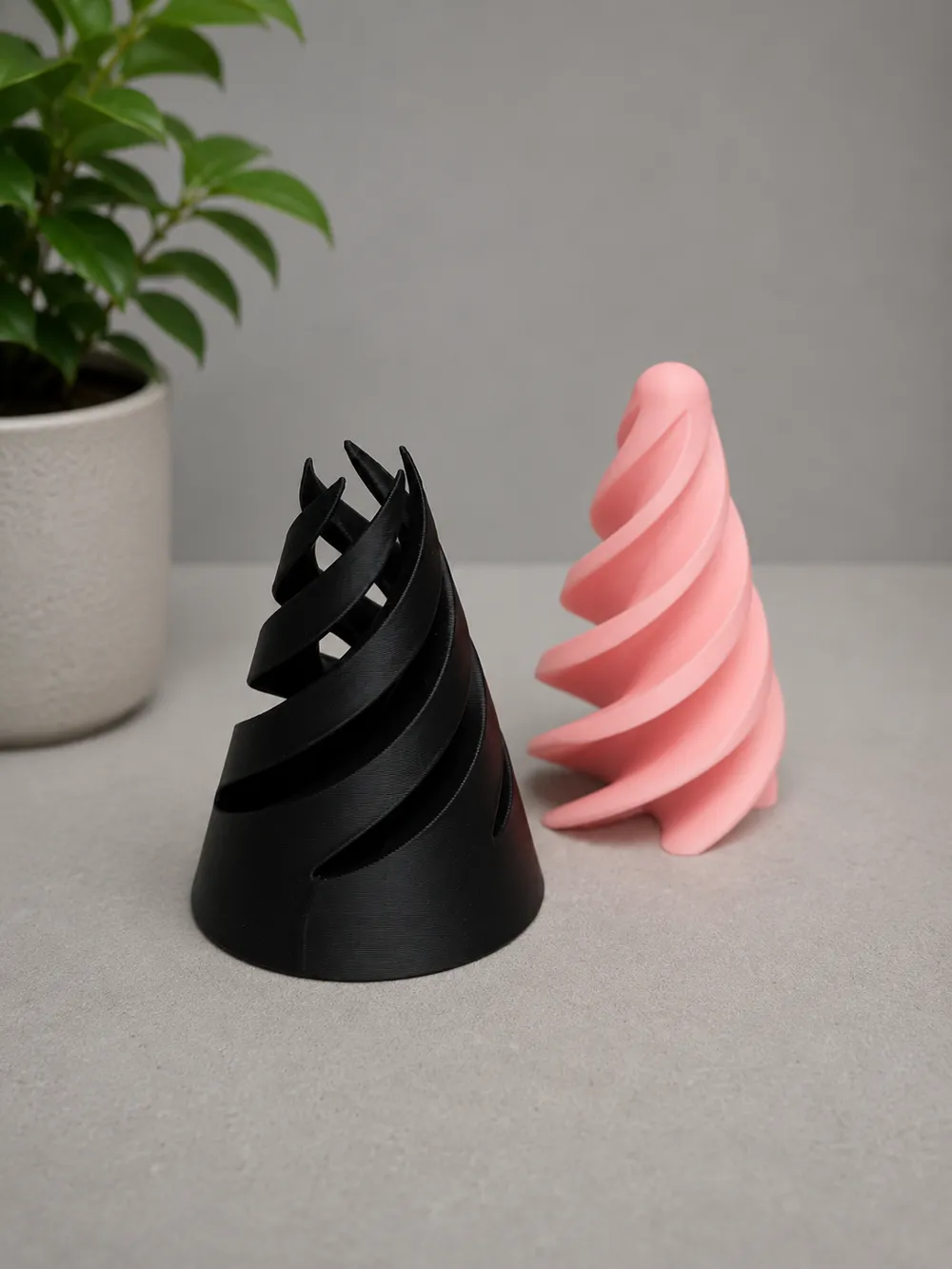 Spiral Cone Figet - Free 3D Print Model - MakerWorld