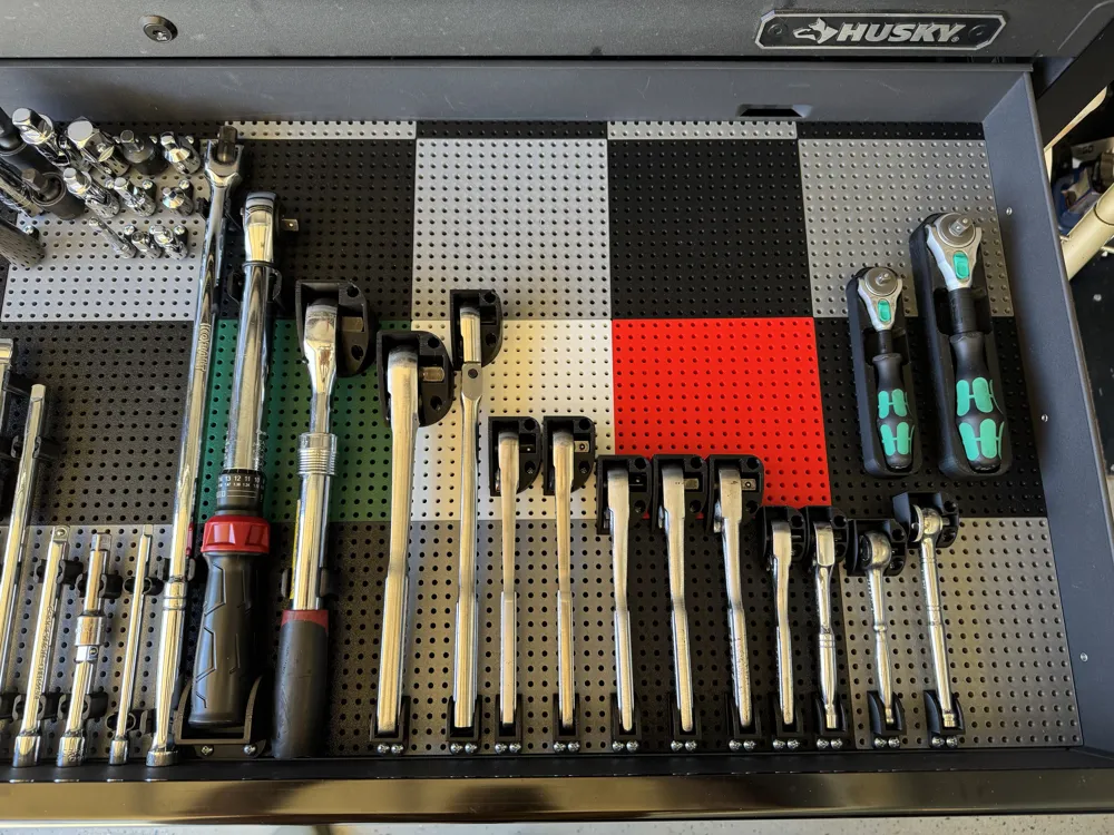 Tool Grid Attachments - Free 3D Print Model - MakerWorld