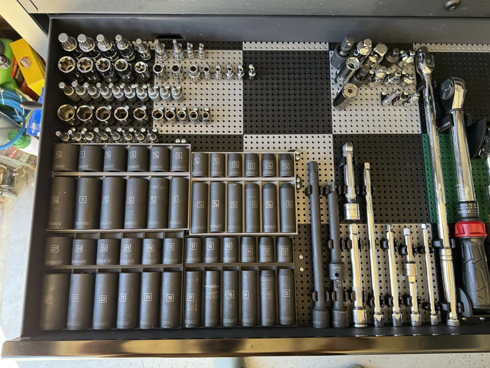 Tool Grid Attachments - Free 3D Print Model - MakerWorld
