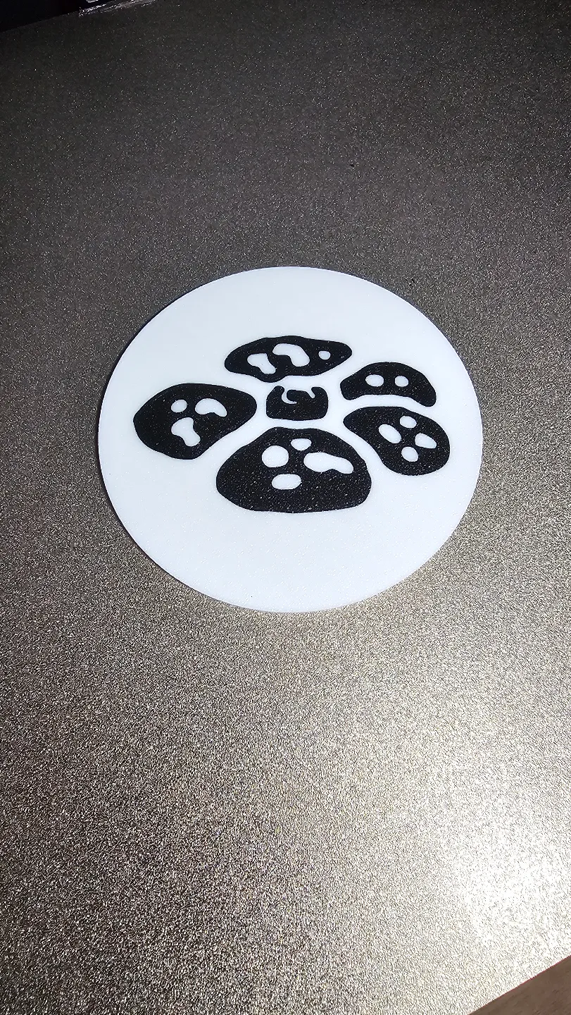 pokemon jungle symbol coaster by Melmski1 - MakerWorld