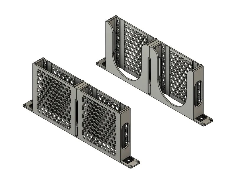 Lenovo ThinkCentre Tiny M900 x2 19-inch rack mount by Mixmeister ...